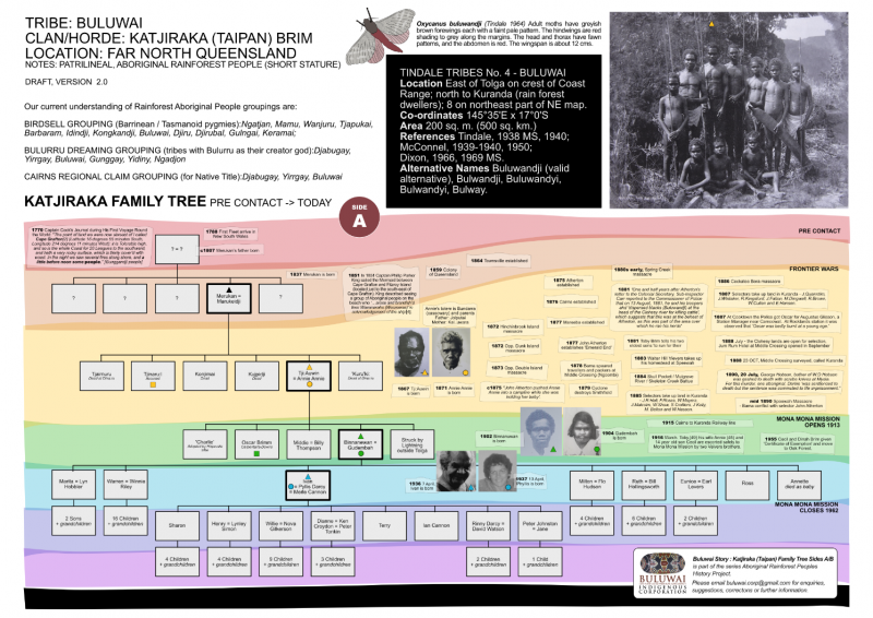 NATIVE TITLE > CAIRNS REGIONAL CLAIM GROUP – BULWAY (T.1938-39 BULUWAI ...